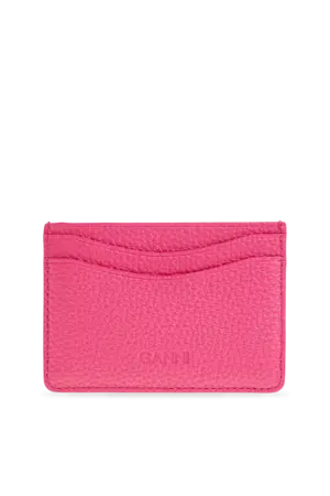 GANNI Card Case - Pink