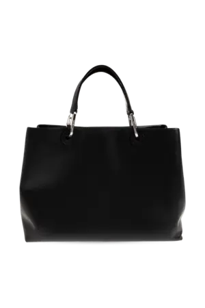 Emporio Armani Leather Shopper Bag