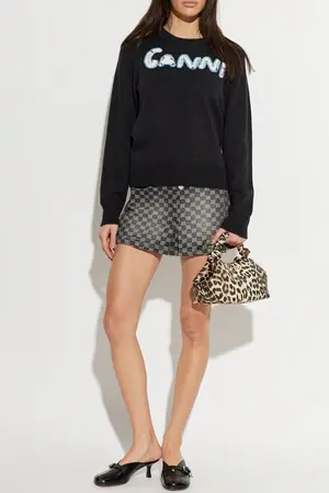 GANNI Logo Sweater