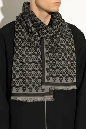 Alexander McQueen Scarf With A Distinctive Skull Motif