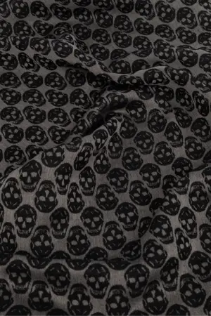 Alexander McQueen Scarf With A Distinctive Skull Motif
