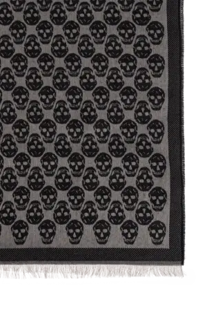 Alexander McQueen Scarf With A Distinctive Skull Motif
