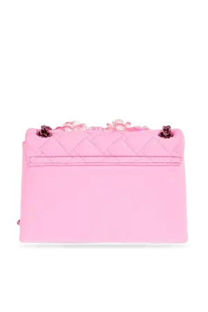 Kurt Geiger Kensington Flower Medium Shoulder Bag - Pink