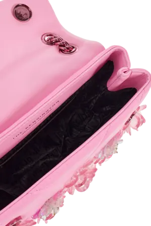 Kurt Geiger Kensington Flower Medium Shoulder Bag - Pink