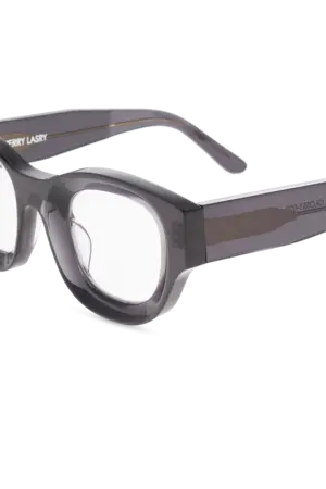 Thierry Lasry Rectangular Acetate Eyeglasses - Black