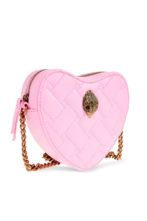 Kurt Geiger Kensington Heart Shoulder Bag - Pink