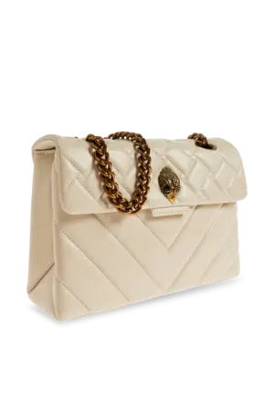 Kurt Geiger Kensington Shoulder Bag - Cream
