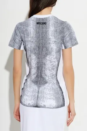 Moschino Printed T-shirt - Grey