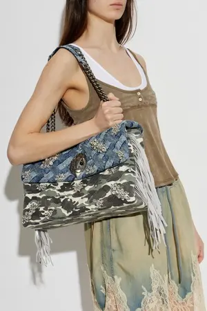 Kurt Geiger Kensington Crystals Xxl Shoulder Bag
