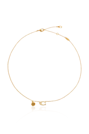 COACH Brass Necklace