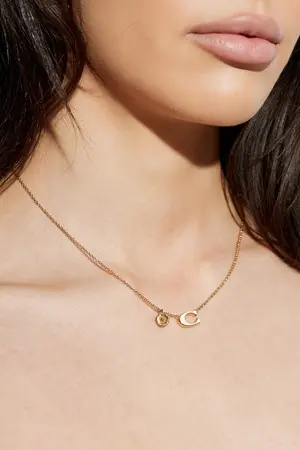 COACH Brass Necklace