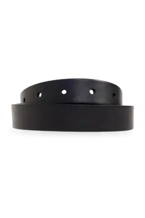 BY MALENE BIRGER Leather Belt - Black