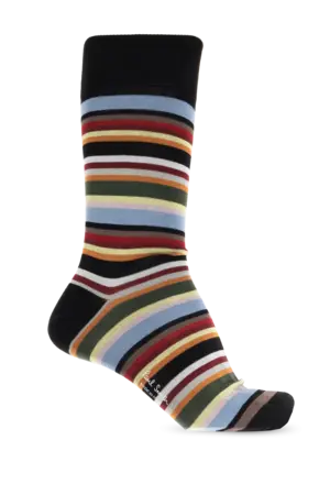 Paul Smith Striped Patterned Socks - Multicolour