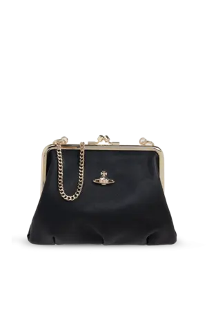 VIVIENNE WESTWOOD Wallet On A Chain - Black