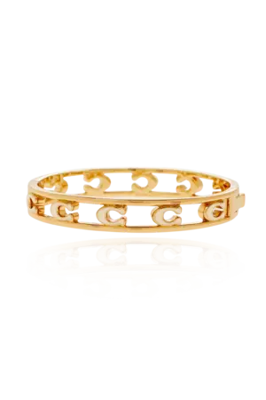 COACH Logo Bracelet - Gold