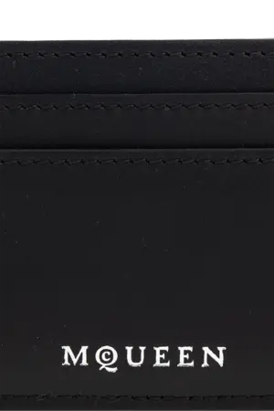 Alexander McQueen Leather Card Holder