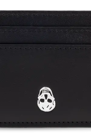 Alexander McQueen Leather Card Holder