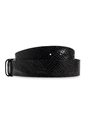 Max Mara Leather Belt - Black