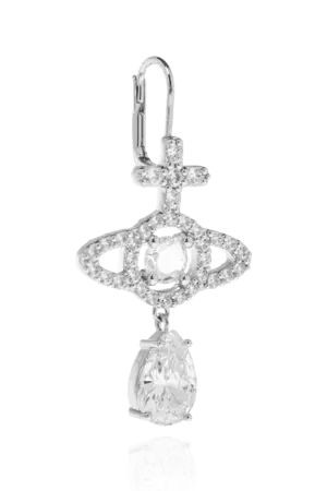 VIVIENNE WESTWOOD Orbital Crystal Dangle Earrings