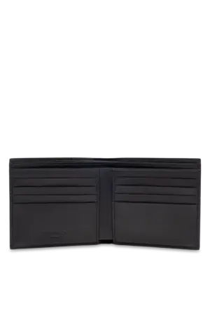 Alexander McQueen Leather Wallet With Printed Logo