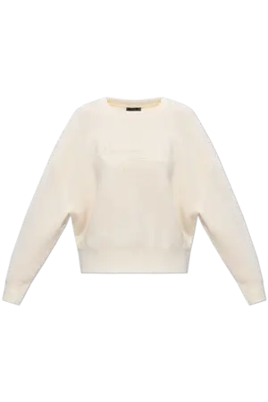 Emporio Armani Trimmed Sweatshirts Hoodies For Women