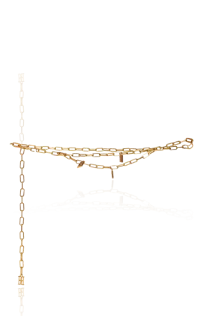 BY MALENE BIRGER Chanlas" Brass Chain Belt
