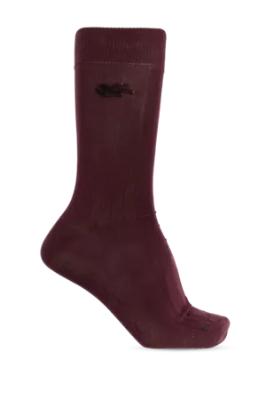 Etro Cotton Socks - Burgundy