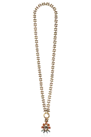 Etro Brass Necklace With Pendant
