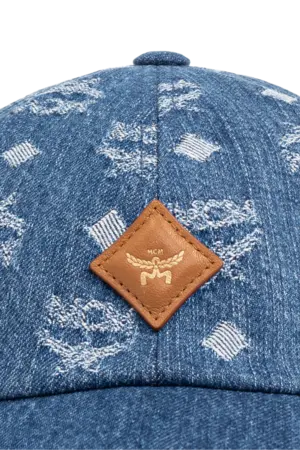 Mcm Denim Baseball Cap