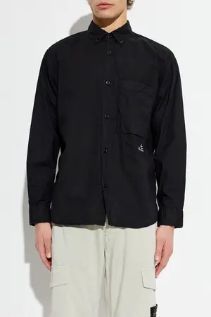 Stone Island Shirt With Embroidered Logo