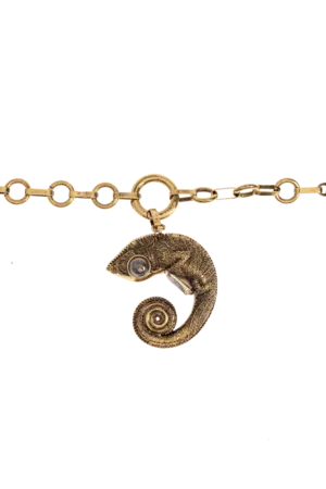 Etro Necklace With Chameleon Pendant