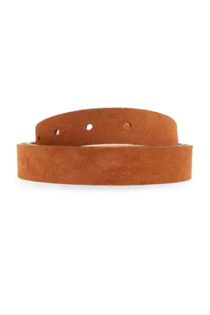 BY MALENE BIRGER Zoilo Suede Belt - Brown