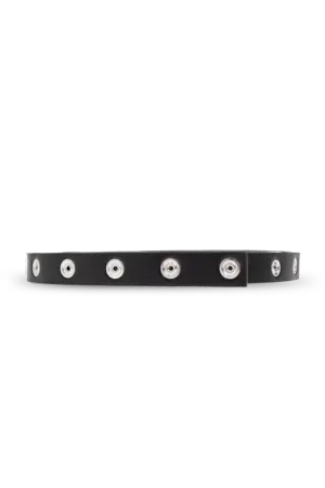 Attico Leather Belt - Black