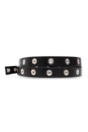 Attico Leather Belt - Black
