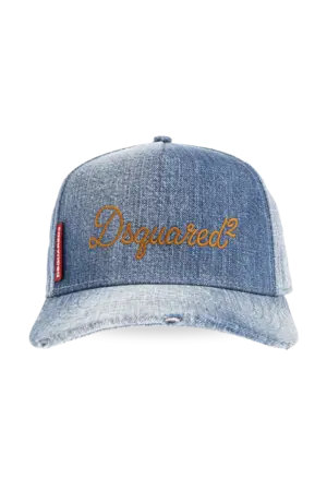 Dsquared2 Denim Baseball Cap Blue