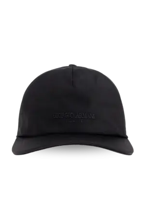 Giorgio Armani Visor Cap - Black