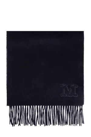 Max Mara Cashmere Shawl "dalia - Navy Blue