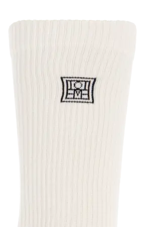 TOTEME Two-pack Of Logo Socks