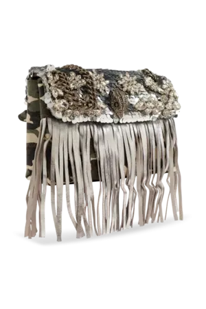 Kurt Geiger Kensington Fringe Shoulder Bag