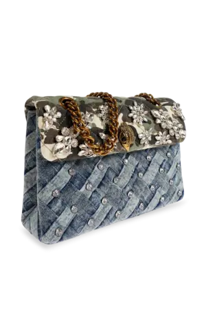 Kurt Geiger Kensington Shoulder Bag - Blue