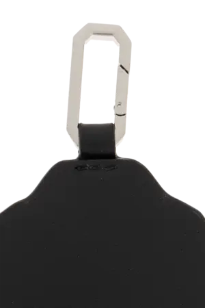 ALLSAINTS Balfern Leather Keyring - Black