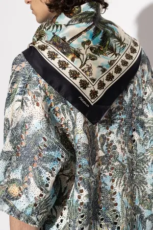 Dsquared2 Silk Scarf - Black