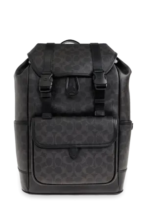 COACH Monogram Backpack - Black