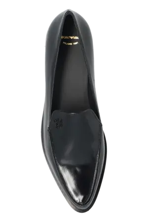 Emporio Armani Leather Loafers