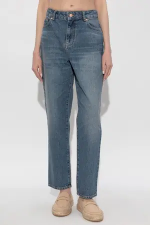 Emporio Armani Straight-leg Non-stretch Denim Jeans