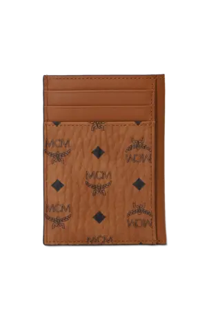 Mcm Card Case With Logo