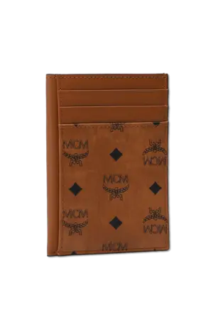 Mcm Card Case With Logo