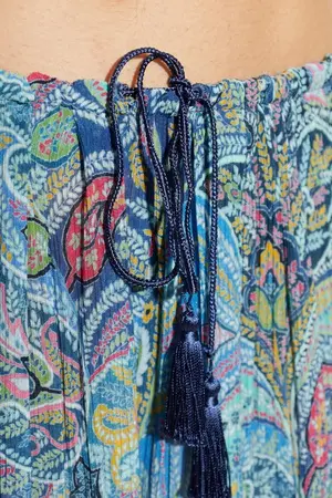 Etro Patterned Wide-leg Trousers - Multicolour
