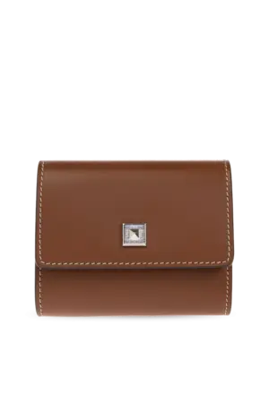 Max Mara Compact Wallet - Brown