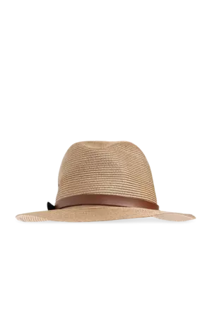 Emporio Armani Hat With Decorative Band - Beige